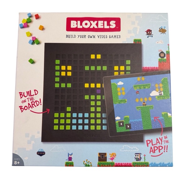 Mattel | Toys | Bloxels Build Your Own Video Games By Mattel | Poshmark